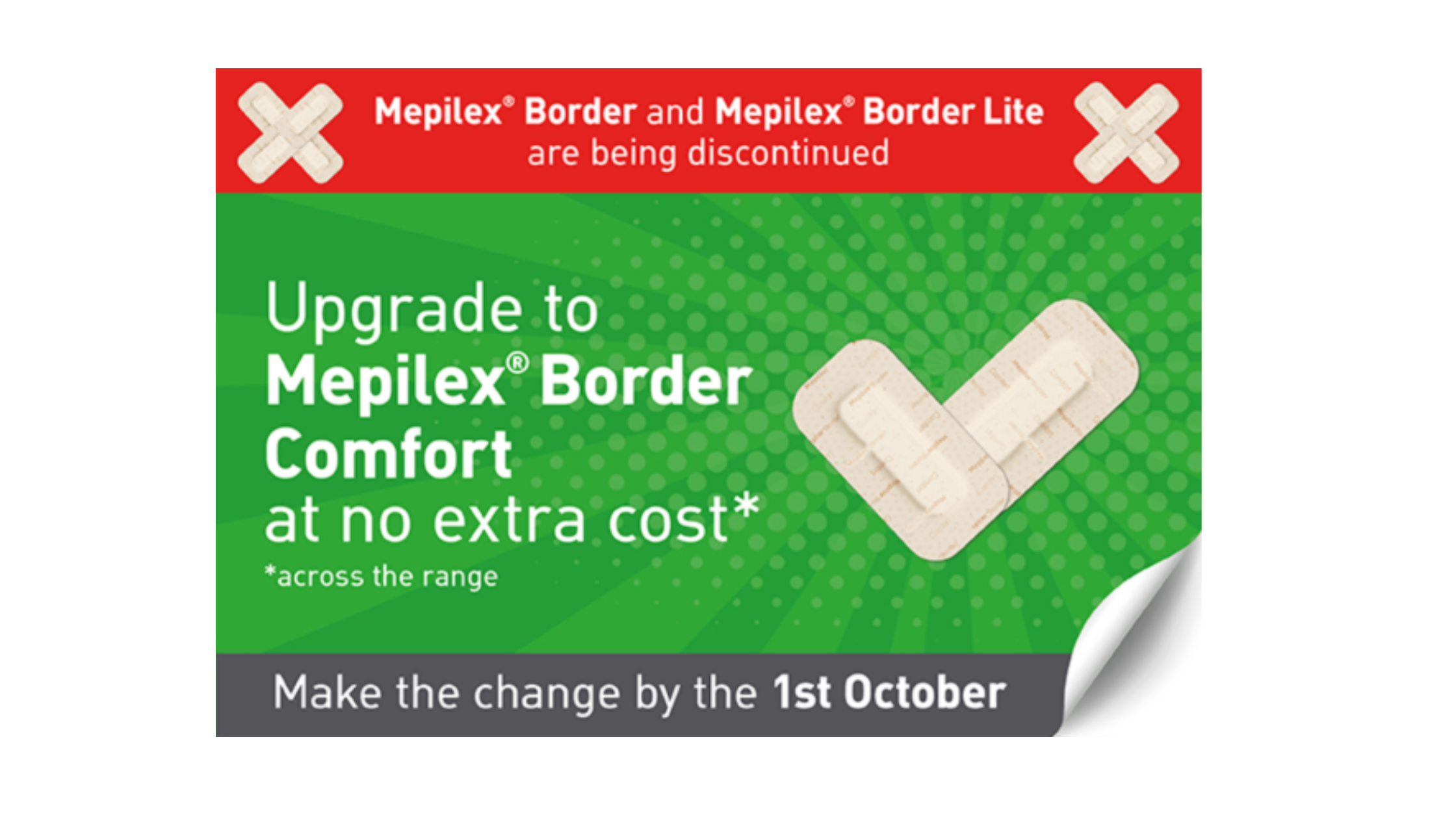 Mepilex Important Announcement